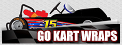 Go Kart Wraps and Graphics