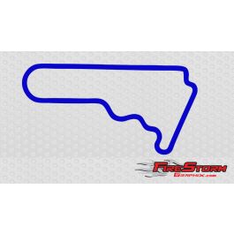 Autodromo Hermanos Rodriguez National Circuit Track Decal - Wall Decal