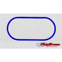 Autodromo Hermanos Rodriguez Oval Track Decal - Wall Decal