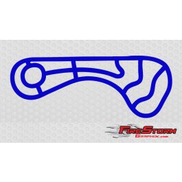 BMW Performance Center Track Decal - Wall Decal