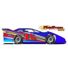 Extreme Dirt Late Model Wrap Racing Graphics