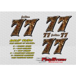 Gold Rush Full-Color Number Kit