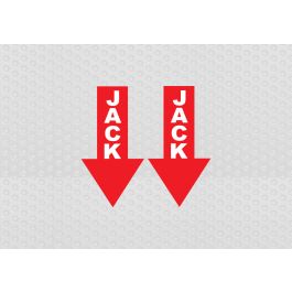 SCCA/NASA Jack Decals