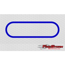 Martinsville Speedway Oval Track Decal - Wall Decal