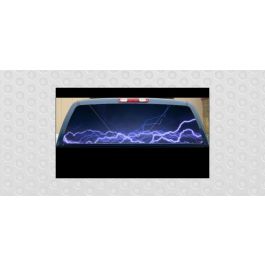 Rear Window Decals - Lightning